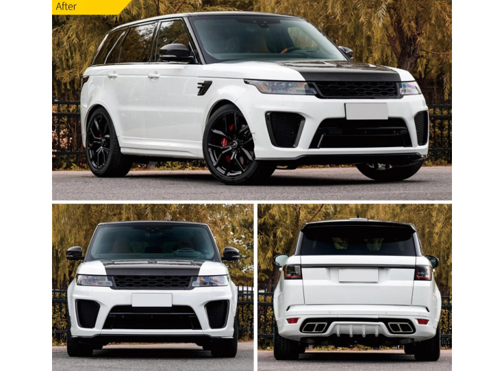 LAND ROVER :: Land Rover Range Rover Sport (2014-17) 2018 SVR çevirme ...